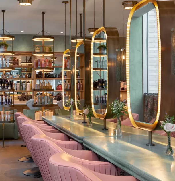 London hair salon store